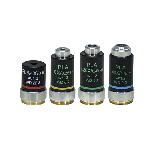 4X/10X/20X/40X Infinity Long Working Distance Plan Achromatic Phase ...