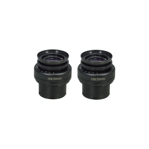Eyepiece Field of View Dia. 20mm 10X Adjustable Eyepiece (Pair ...