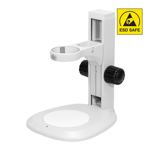 ESD Safe Microscope Table Track Stand, 76mm Focusing Rack, 280mm Track ...