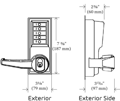 Simplex 8100 Series Mortise Lock - CookandBoardman.com