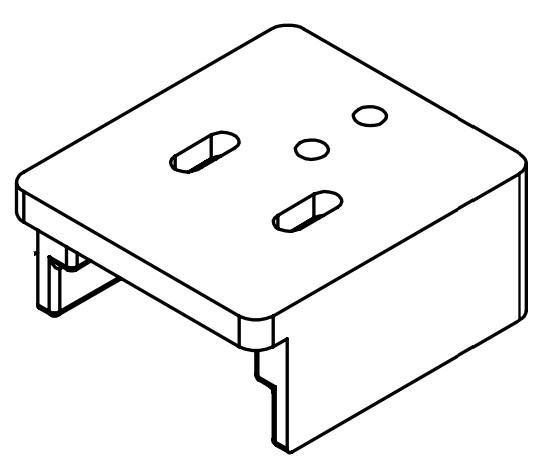 Sargent 98-2525Top Retainer Pack for L980 Mullion - CookandBoardman.com