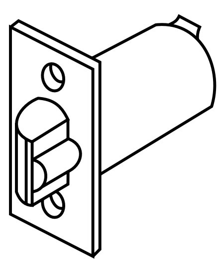 Sargent Latch for 7-Line Cylindrical Locks - CookandBoardman.com