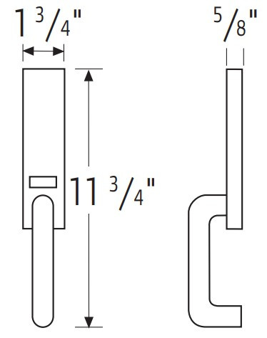 Falcon 918 Exit Device Trim - CookandBoardman.com