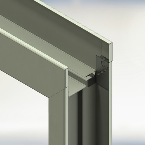 Baron Masonry Single Hollow Metal Frame, Welded, 4" Head ...
