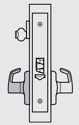 Corbin Russwin ML2057 Heavy Duty Mortise Lockset, Trim Kit ONLY ...