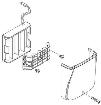 Schlage Electronics Battery Holder Kit w/ Cover - CookandBoardman.com