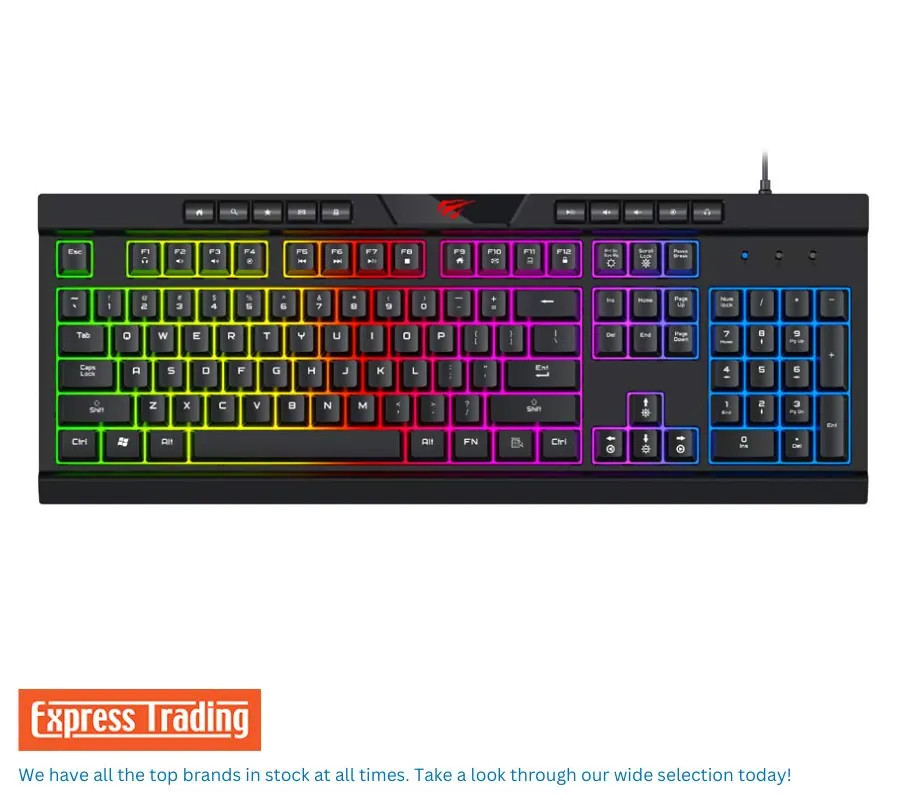 KB500L Multi-function Backlit Keyboard | Express Trading