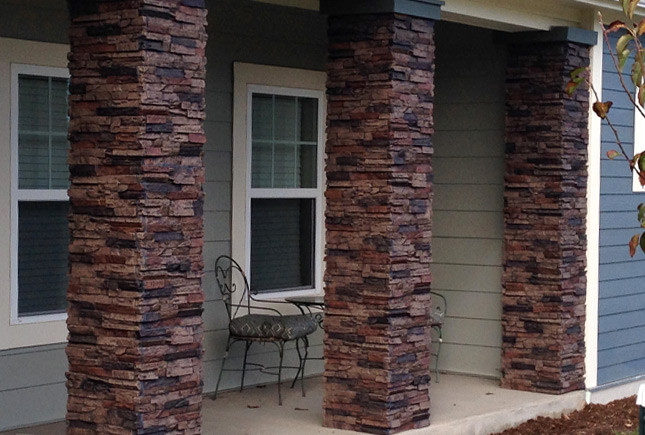 How Do You Install Exterior Stone Column Wraps? - Barron Designs