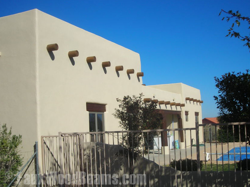 Bring Southwestern Style with Faux Wood Viga Tails - Barron Designs