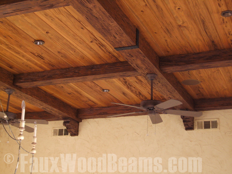 How to Join Beams for a Seamless Ceiling - Barron Designs