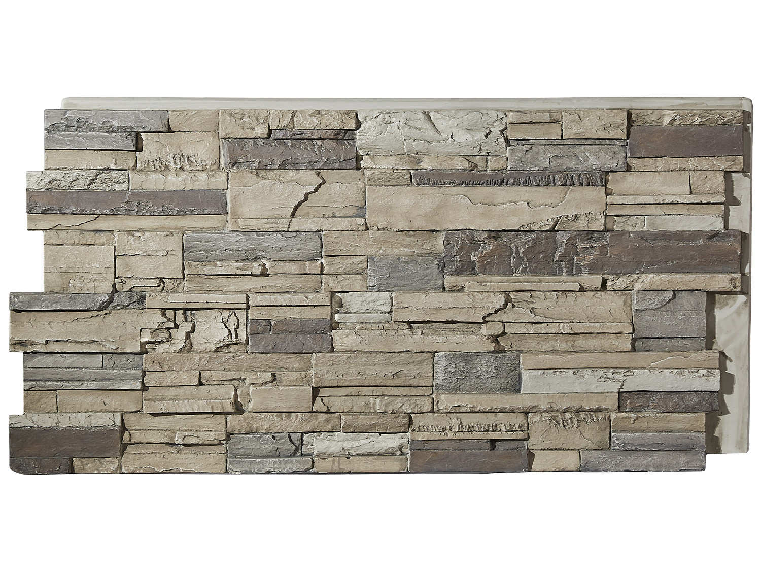 Kentucky Dry Stack Faux Stone Wall Panels