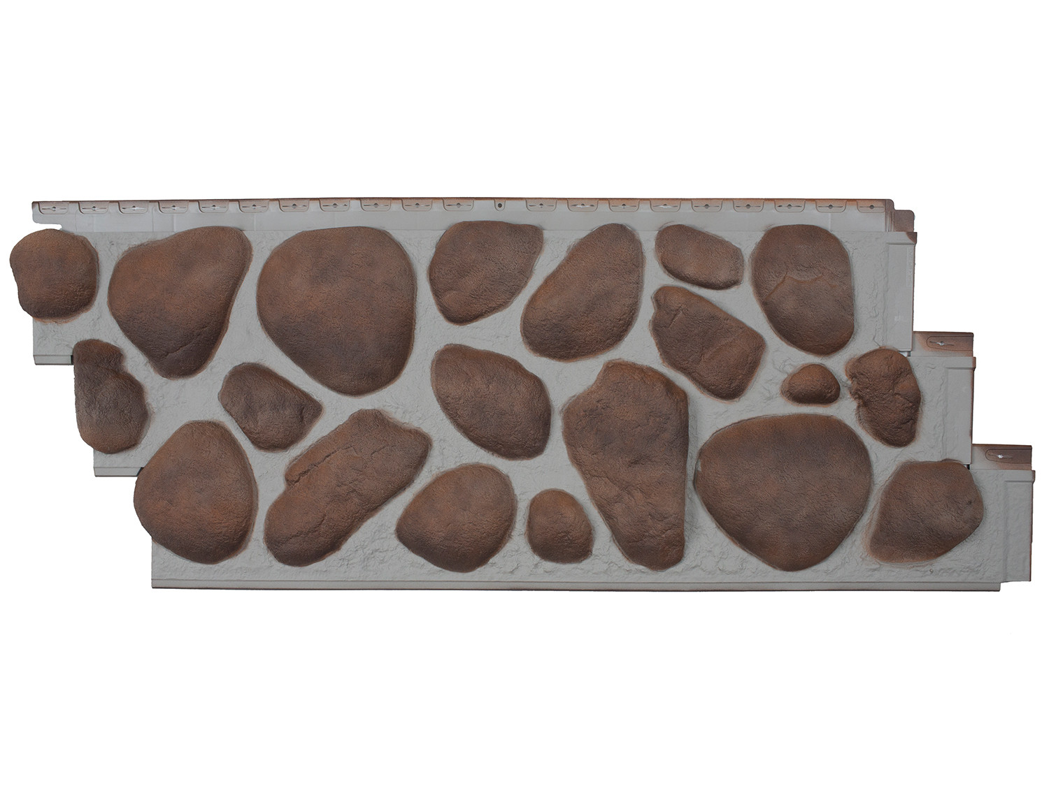 NovikStone RR Faux River Rock Stone Siding Panels - Barron Designs