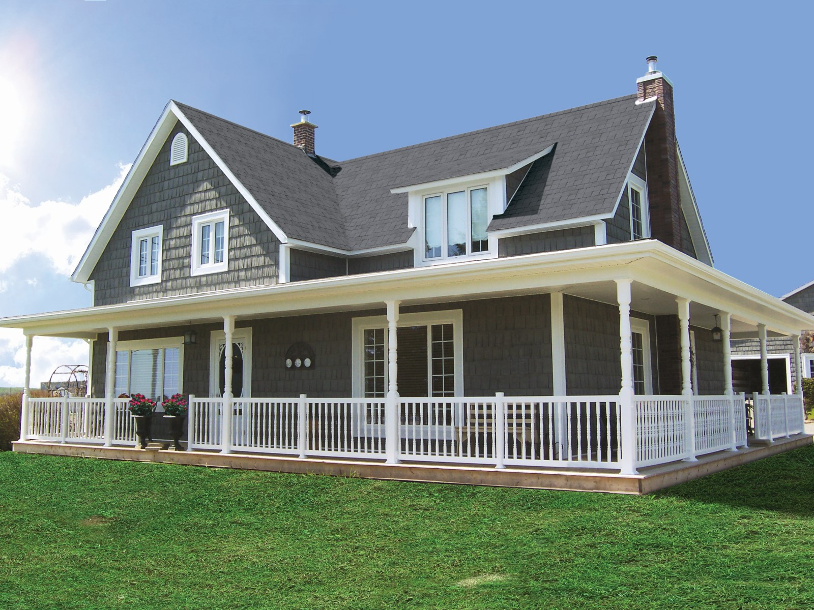 Faux Wood Exterior Panel Siding w/ Real Wood Look - Barron Designs