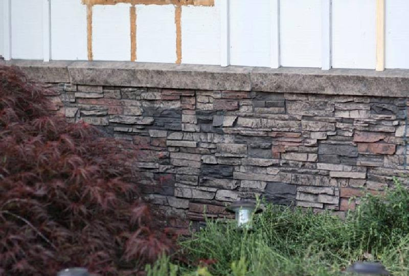 Using Panels for Stone Wainscoting - Barron Designs