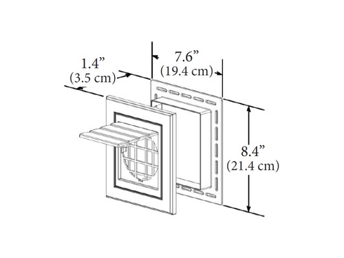 NovikBlock Dryer Vent Block