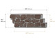 Novik Fieldstone Faux Stone Siding Panels