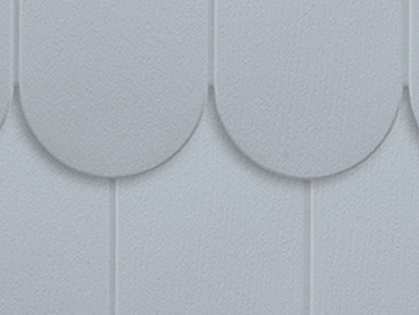 Novik Half Round Shake Siding Samples
