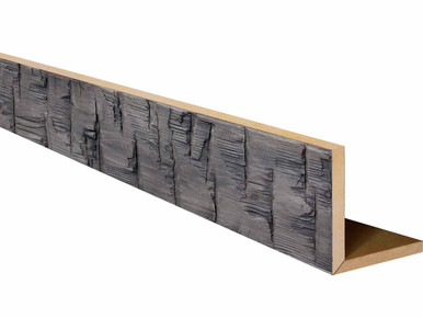 Heavy Hand Hewn Wood L-Header - Barron Designs