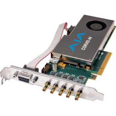 AJA Corvid 44 BNC Flexible Multi-Format I/O Card CRV44-T-R0 DVT