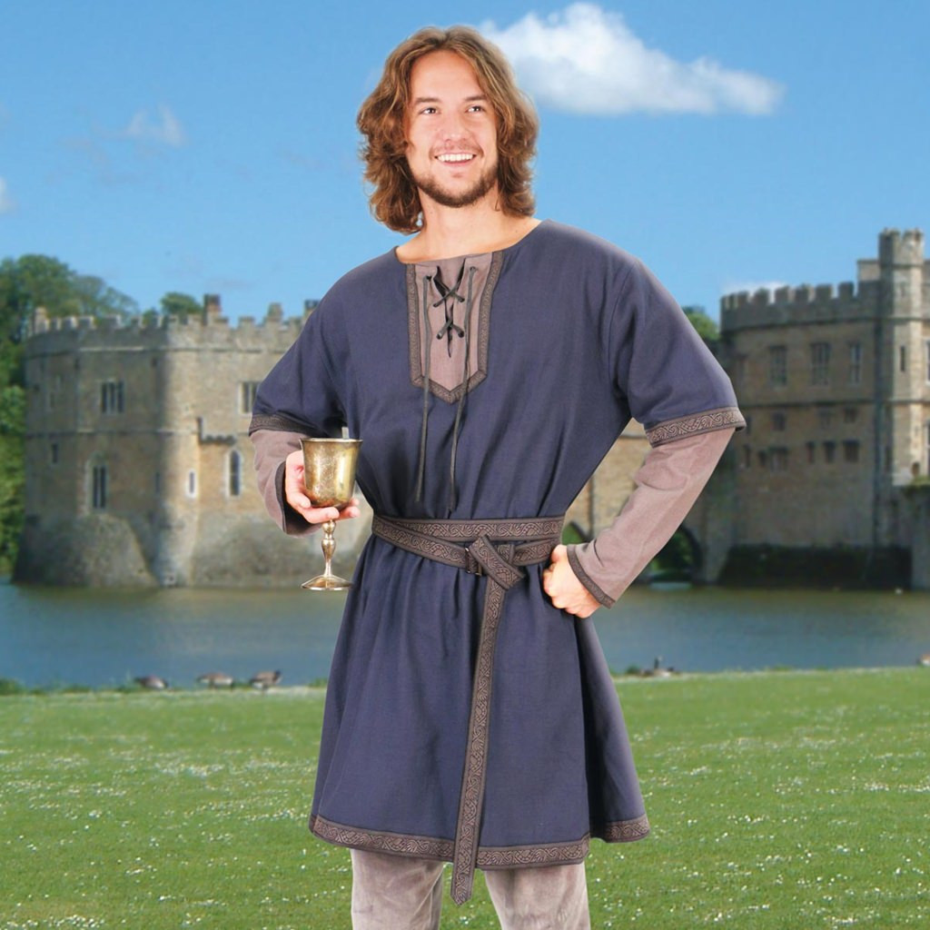 Norman Tunic Cotton Twill w/ Double Wrap Belt