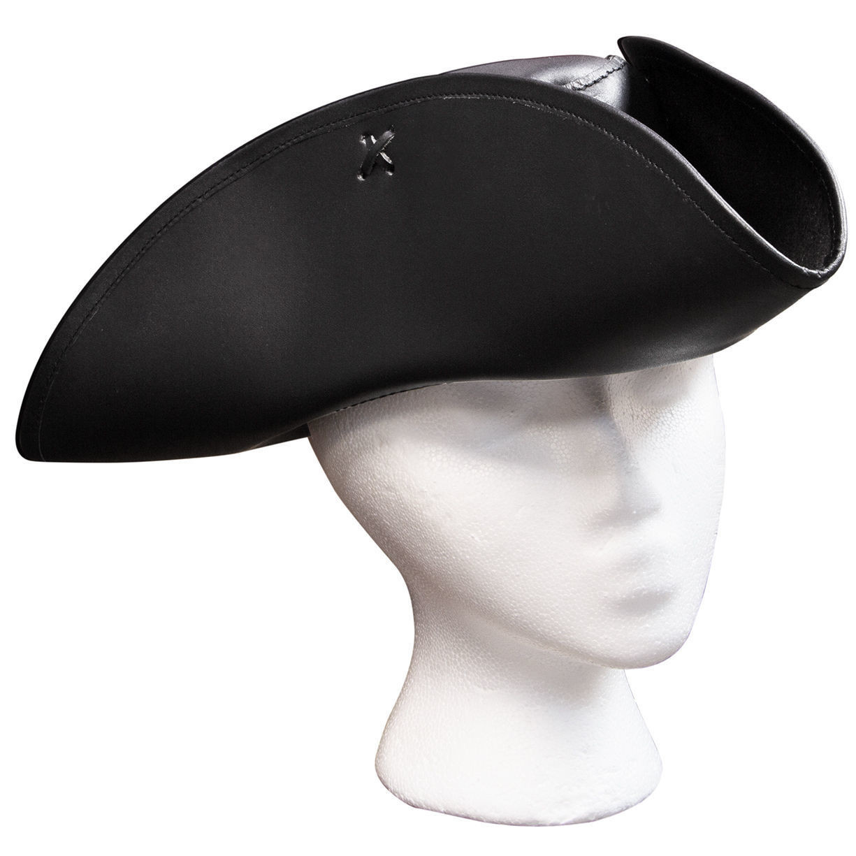 Capt. Jill Tricorn Leather Pirate Hat – MuseumReplicas.com