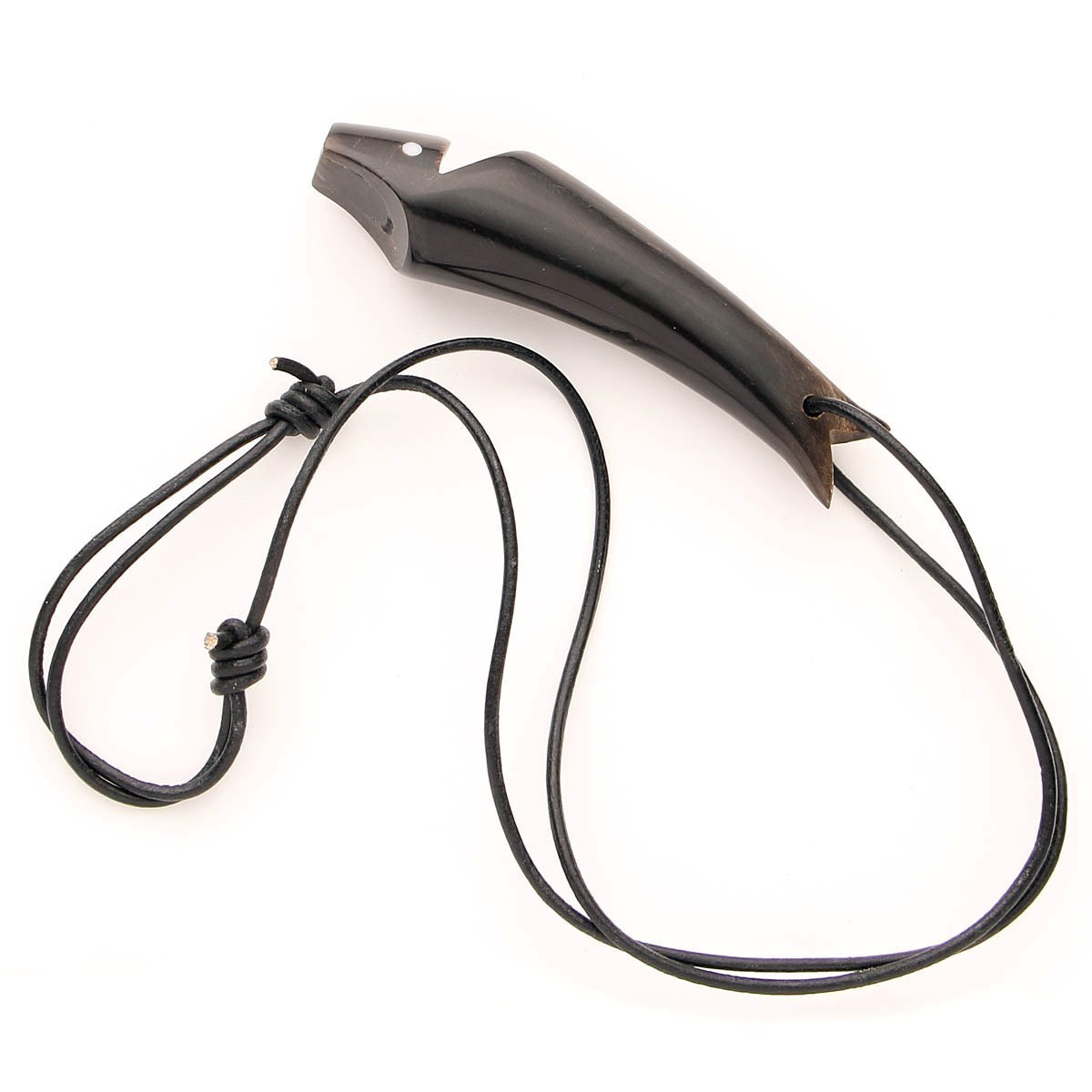 Carved Bone Fish Whistle - Museum Replicas Ltd.