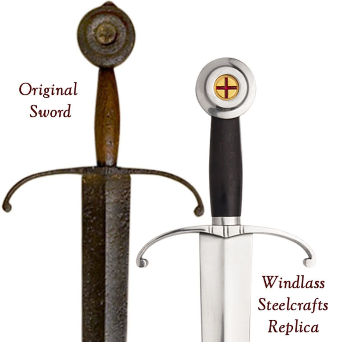 King Henry V Sword with Scabbard and Belt - MuseumReplicas.com