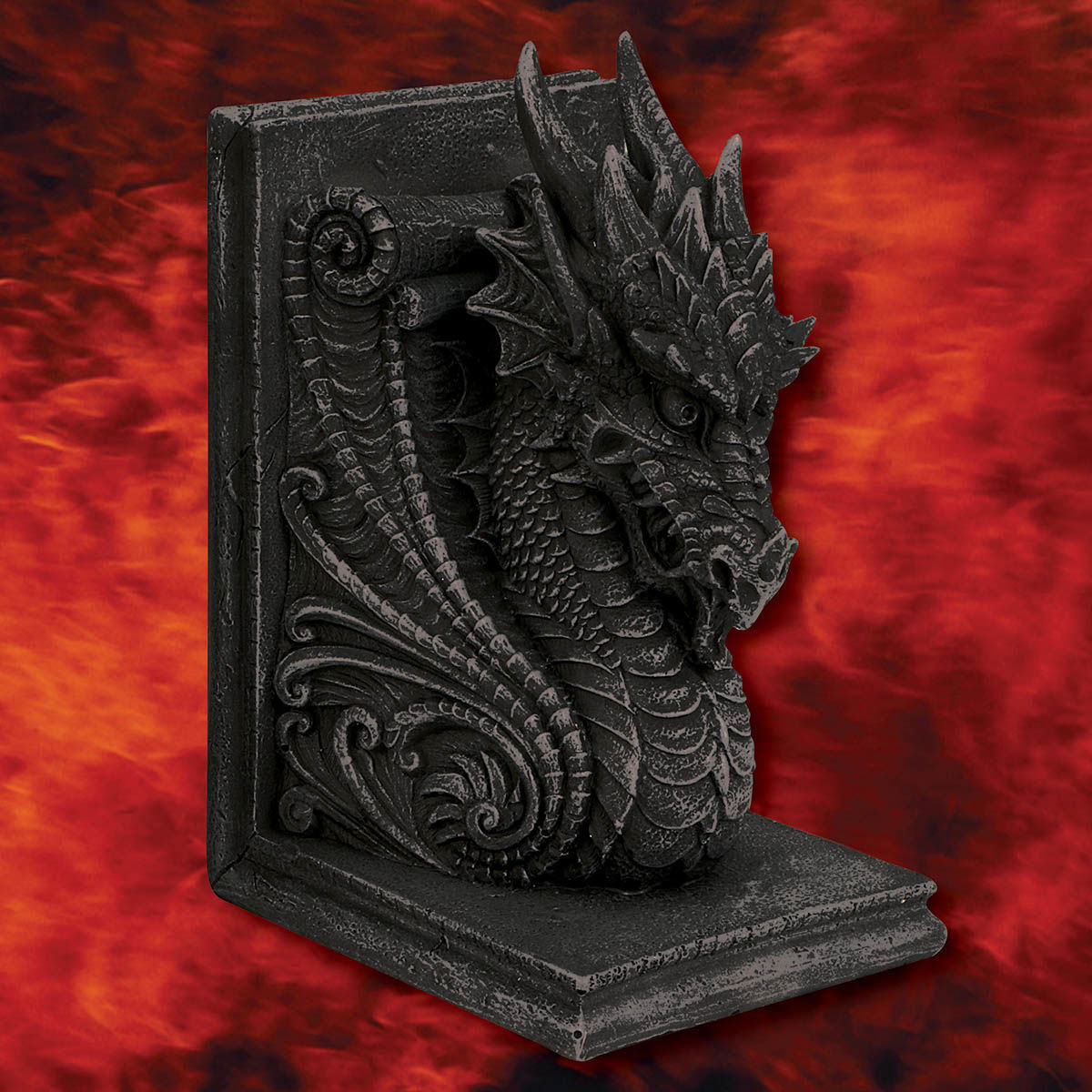 Set of 2 Dragon Bookends- MuseumReplicas.com