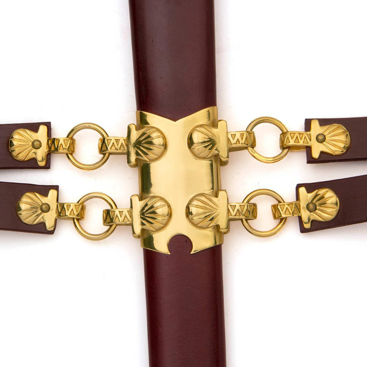 Guinegate Sword with Scabbard and Belt - MuseumReplicas.com