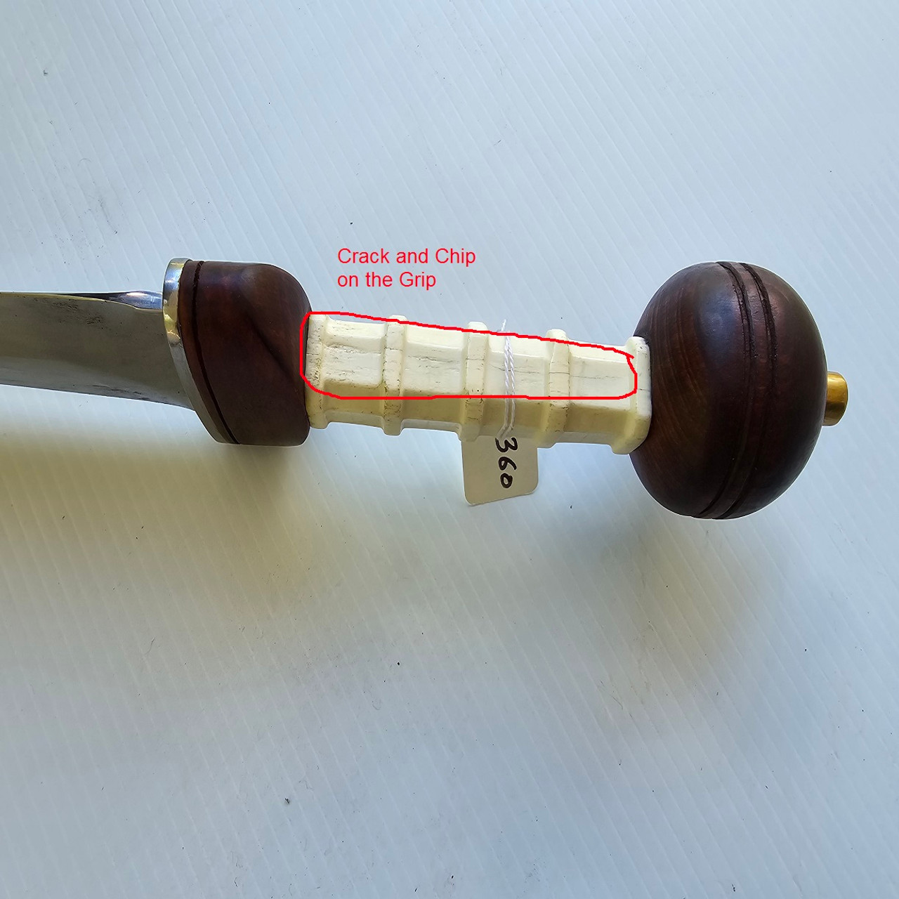 Scratch And Dent Maintz Pattern Gladius With Genuine Bone Grip High