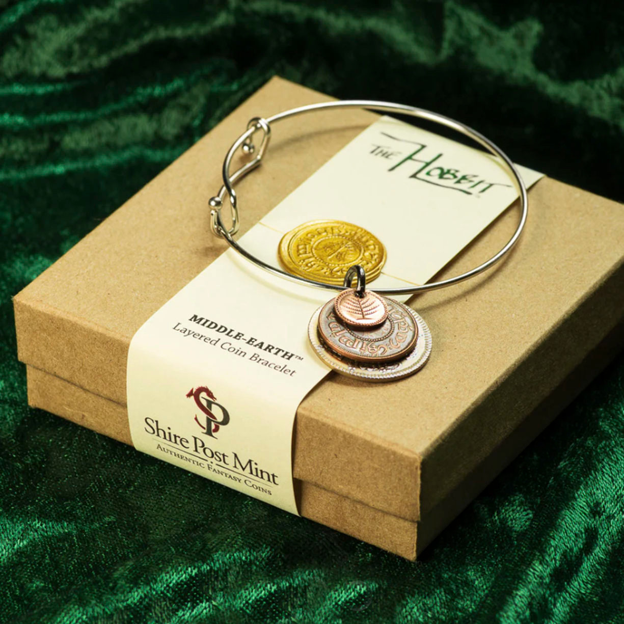 Middle Earth Layered Coin Bracelet | Buy LOTR Jewelry