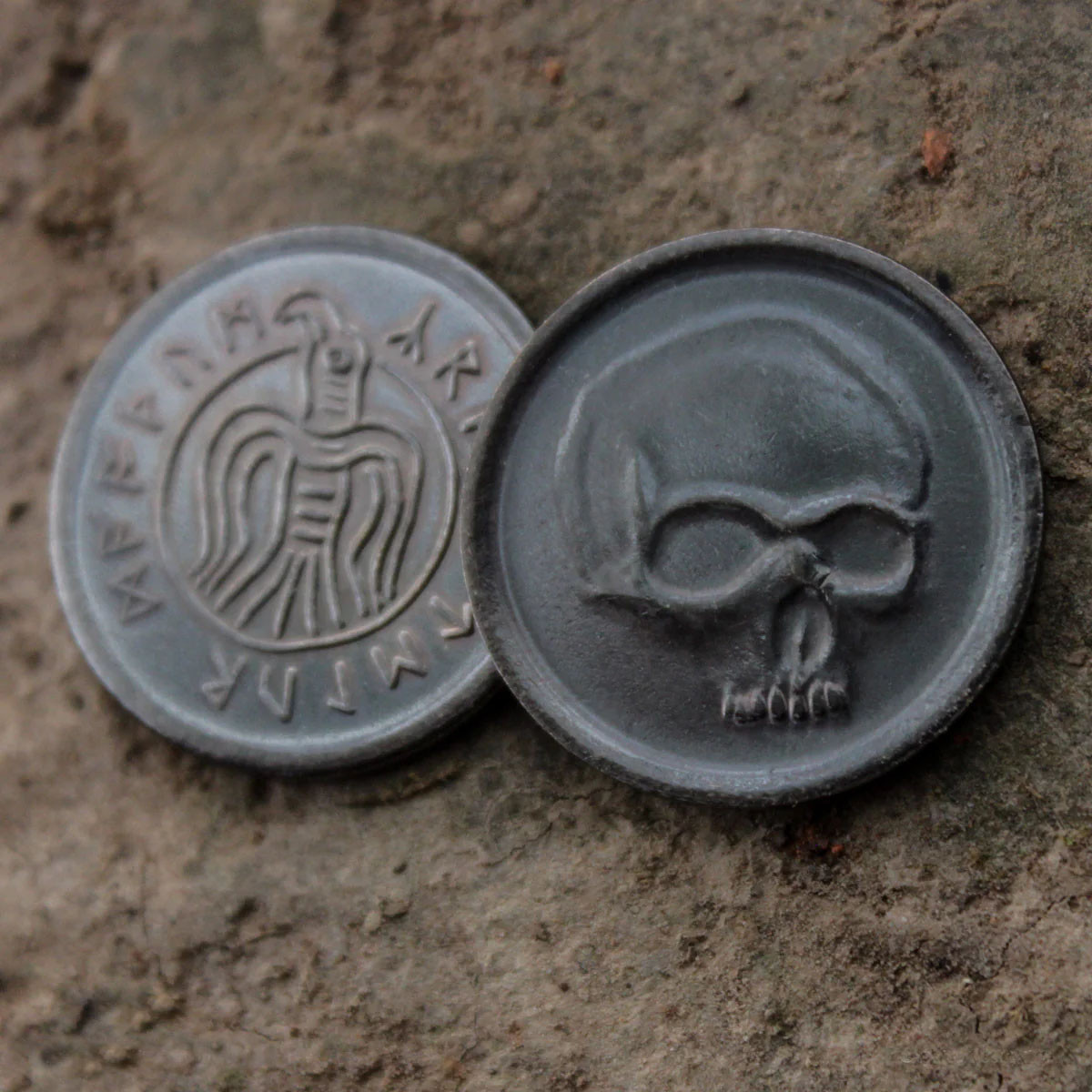 Black Skull of Crom Coin | Conan Collectible Coin