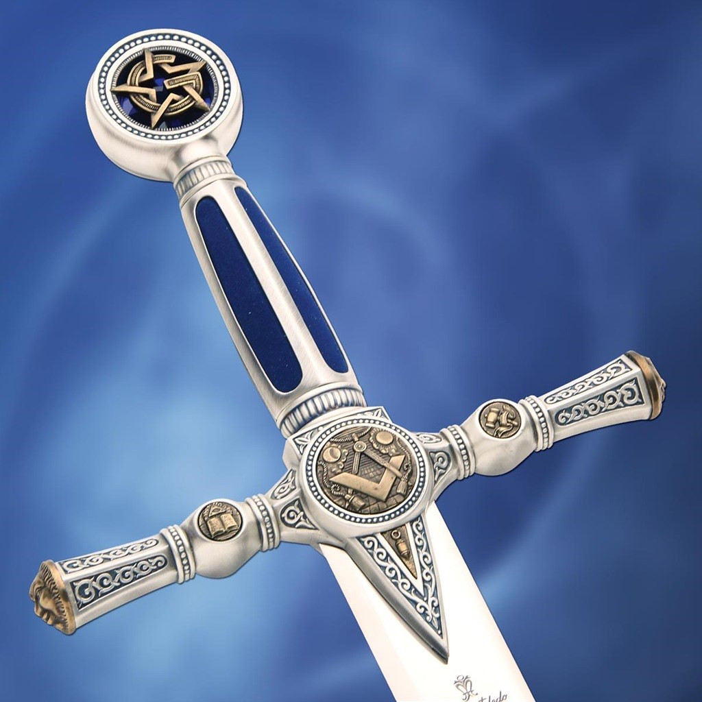 Silver Masonic Sword by Marto - Museum Replicas Ltd.