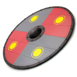 Crusader Curved Wood Shield - Museum Replicas