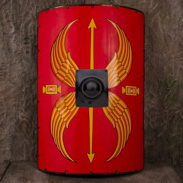 roman circle shield