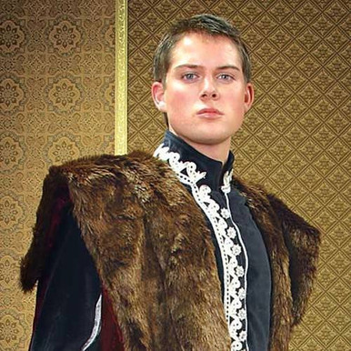 Red Royal Cape - Museum Replicas Ltd.