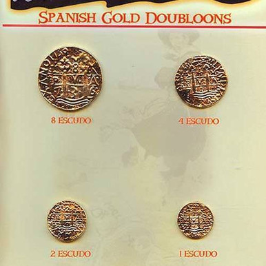 Replica Gold Doubloon Coins - Museum Replicas Ltd.