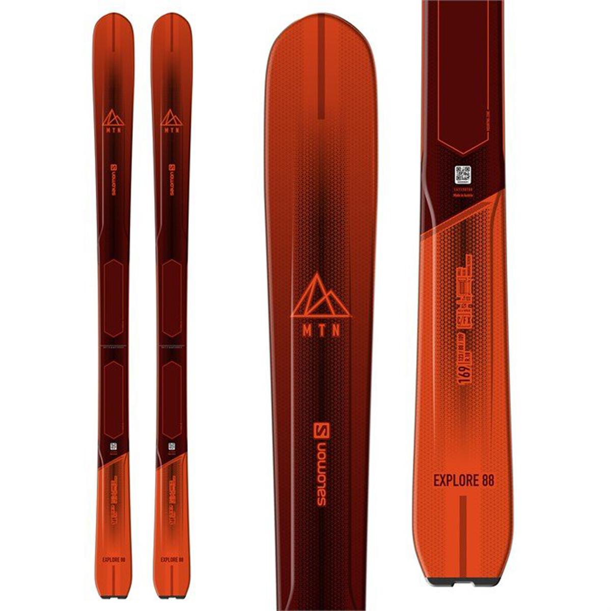 Salomon MTN Explore 88 Skis 2022 Level Nine Sports