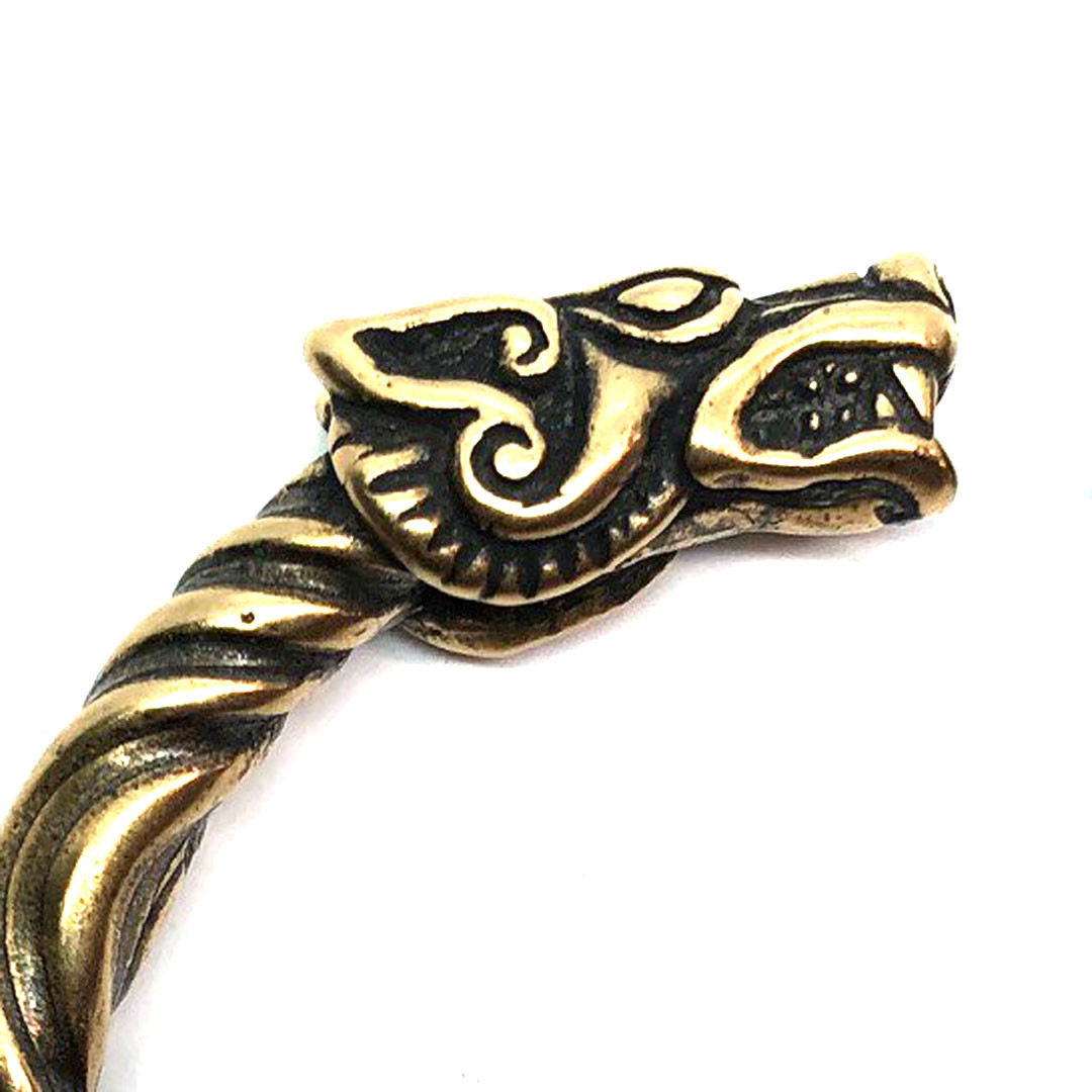 Wolf Cloak Pin Bronze By Crafty Celts Shop Viking Shield