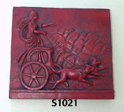 Freya Plaque - Viking Shield