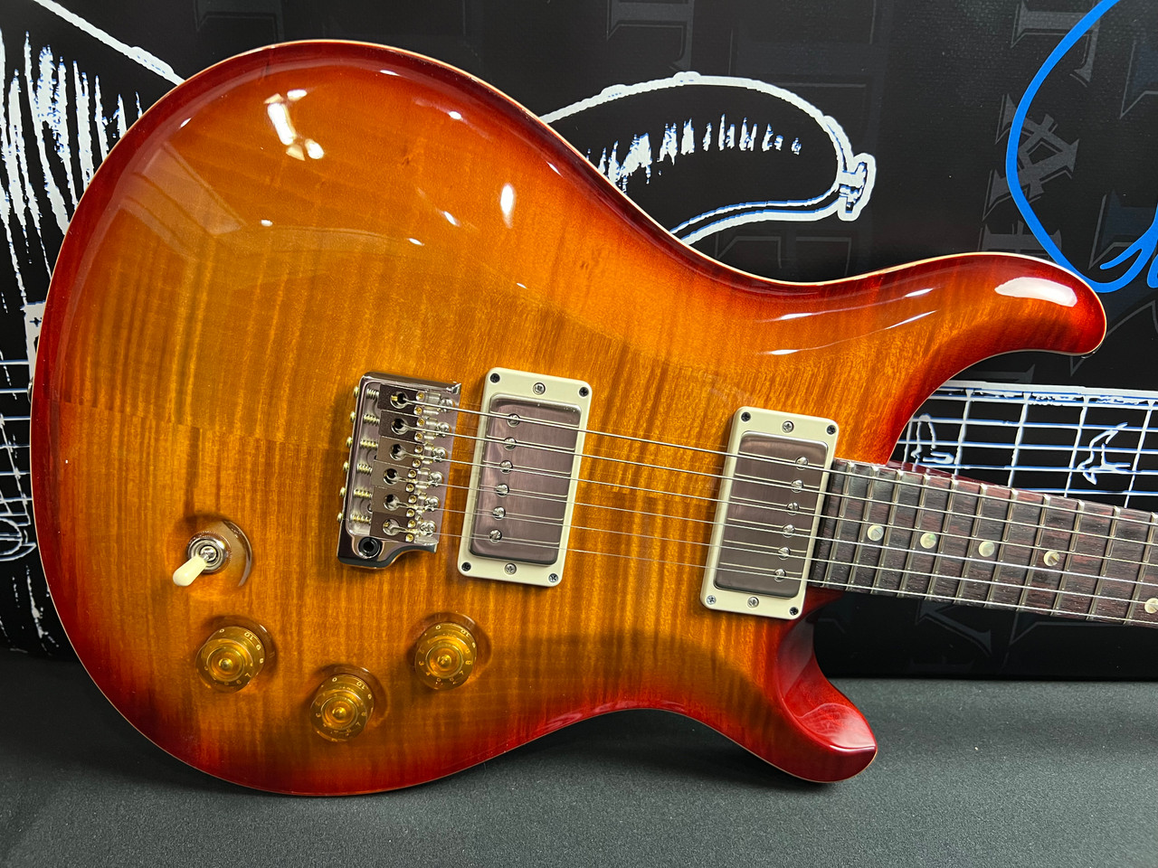 PRS DGT Dark Cherry Burst with Moons (SOLD)