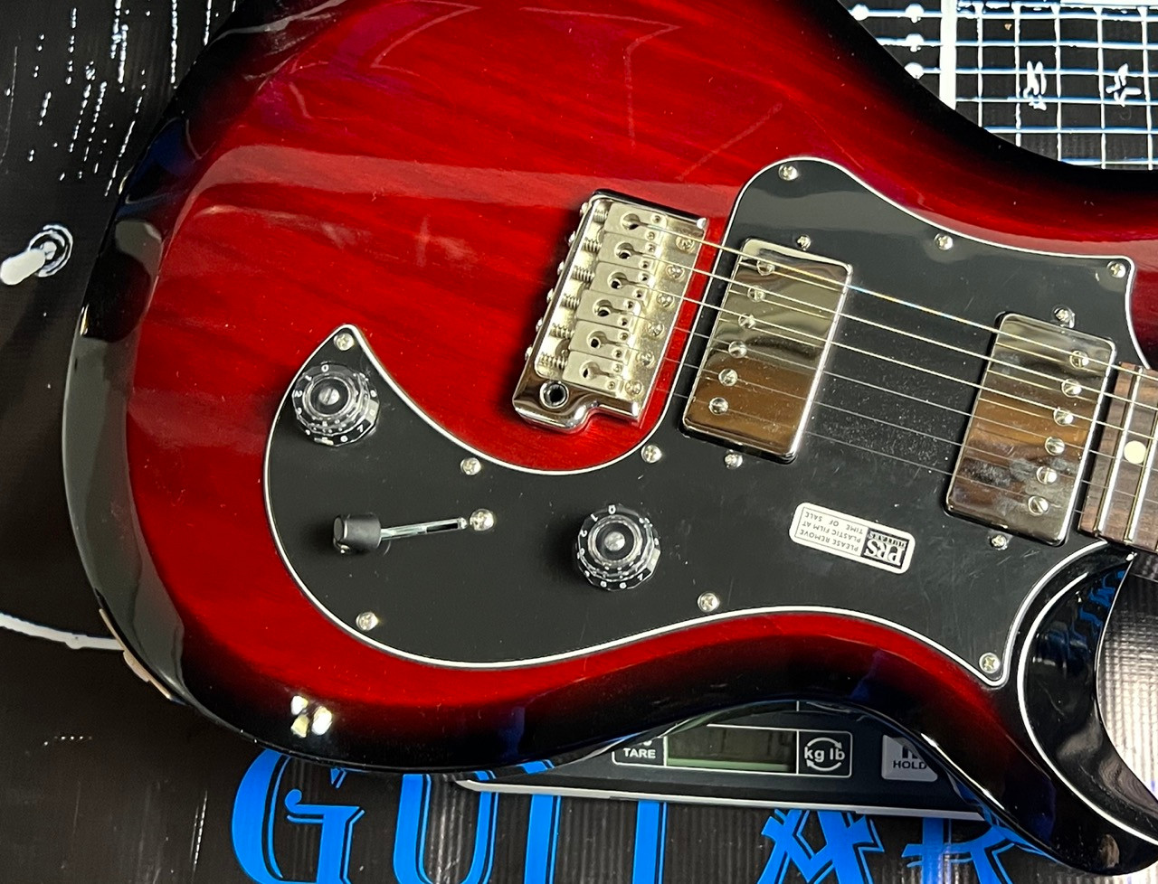 PRS S2 Standard 24 with Pattern Thin Neck Profile 2024 Scarlet Sunburst
