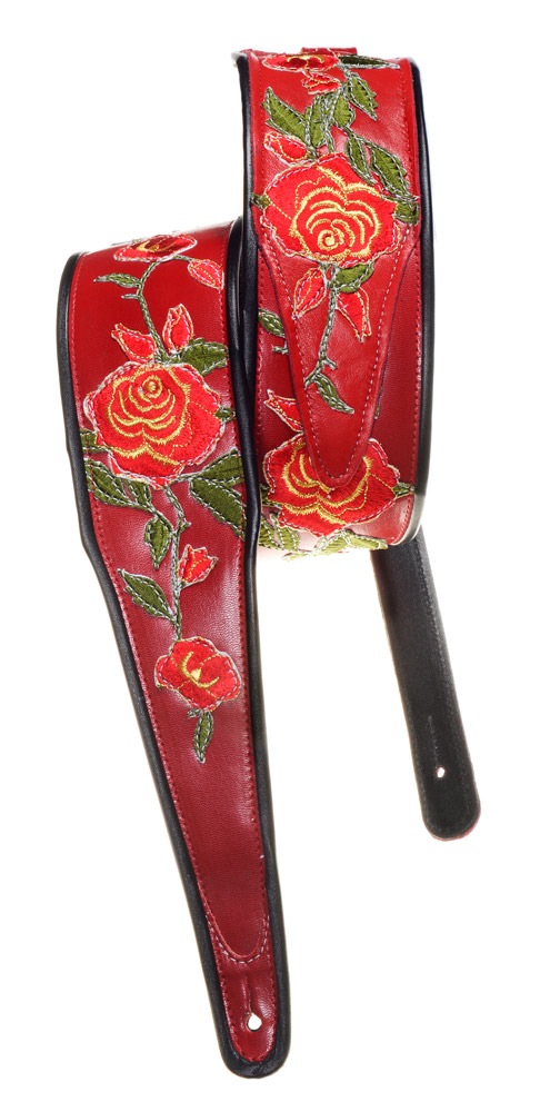 Jodi Head STELLA Red with Red Roses - Guitar Maverick