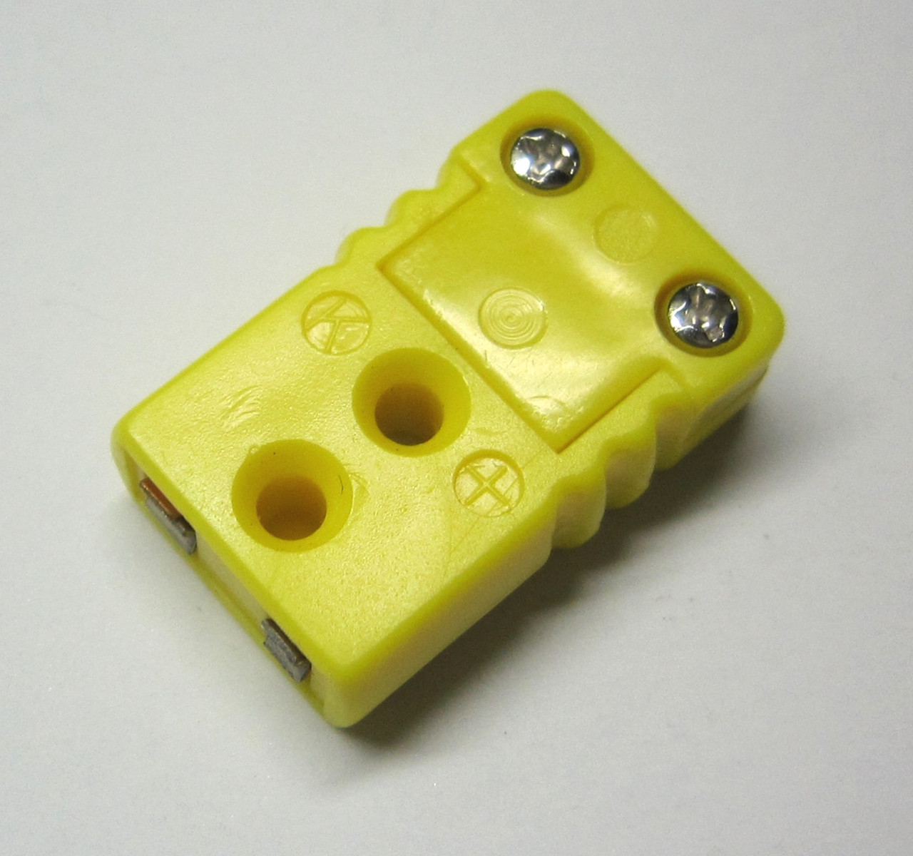 Sumbiniature Miniature Mini K-type Thermocouple Plug - male and female