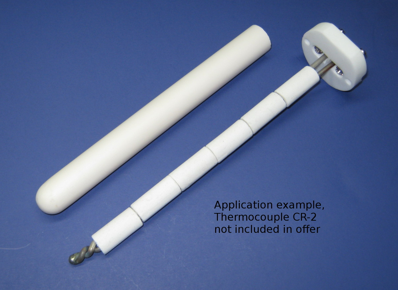 High Temperature Ceramic Protection Tube for K-type Thermocouples ...