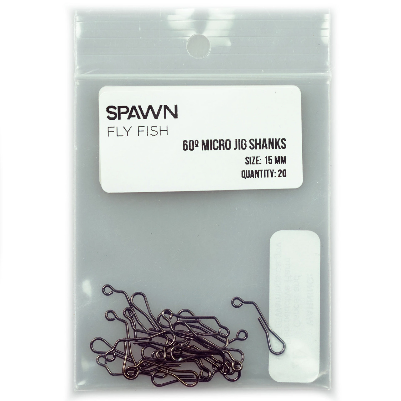 Spawn 60 Degree Jig Shanks 20 pack - AvidMax