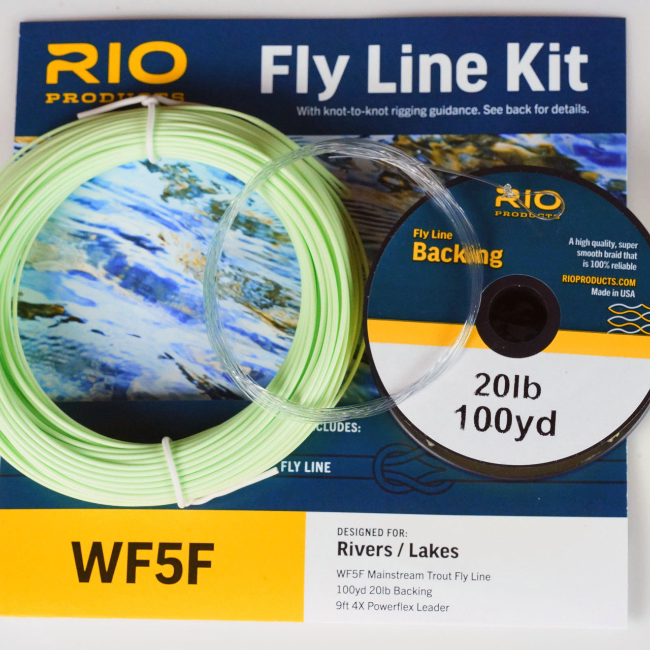 RIO Fly Line Kit - River/Lake - AvidMax