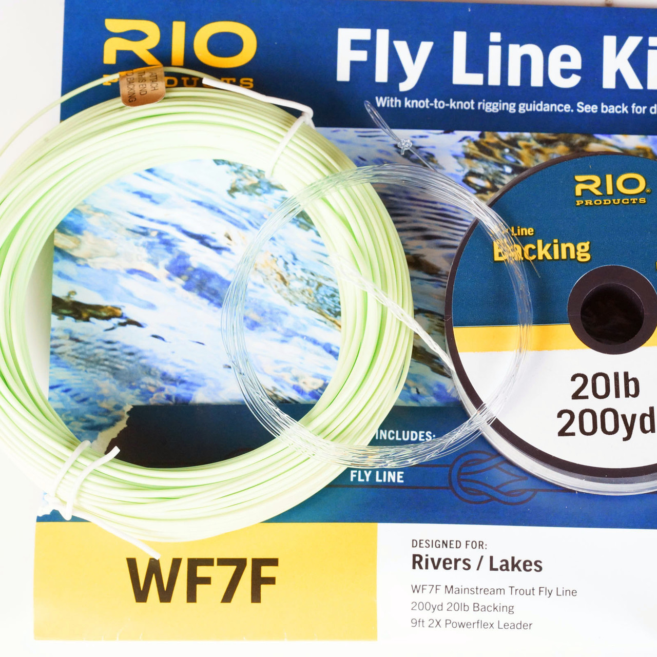 RIO Fly Line Kit - River/Lake - AvidMax