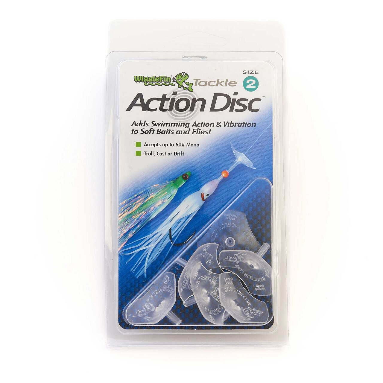 Wigglefin Tackle Action Discs - AvidMax
