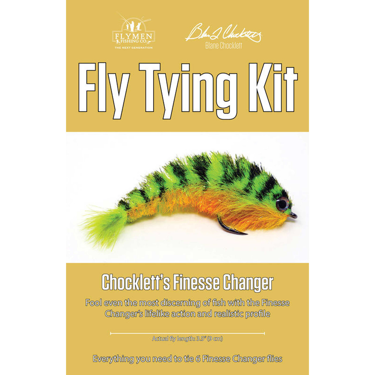 Flymen Fishing Company Fly Tying Kits Finesse Game Changer - AvidMax